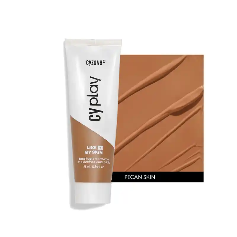 Base 32C Pecan Skin Like My Skin CyPlay - Tienda Novus