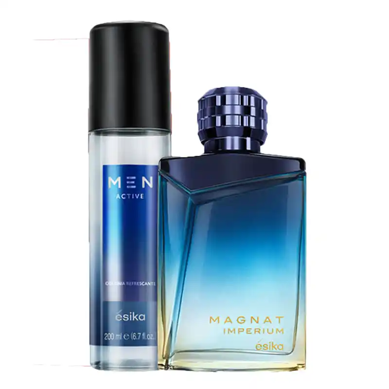 Magnat Imperium Perfume de Hombre con Men Active Refresh - Tienda Novus