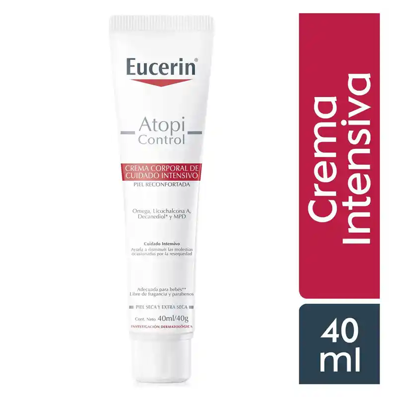 Atopic Crema Intensiva 40ml Eucerin - Tienda Novus
