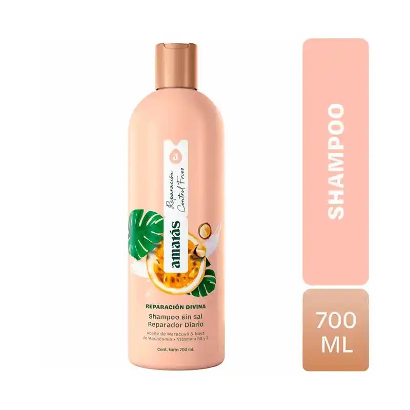 Shampoo AMARÁS Reparación Divina 700ml - Tienda Novus