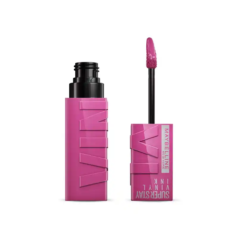 Labial Super Stay Vinyl Ink Pink Edgy Maybelline - Tienda Novus