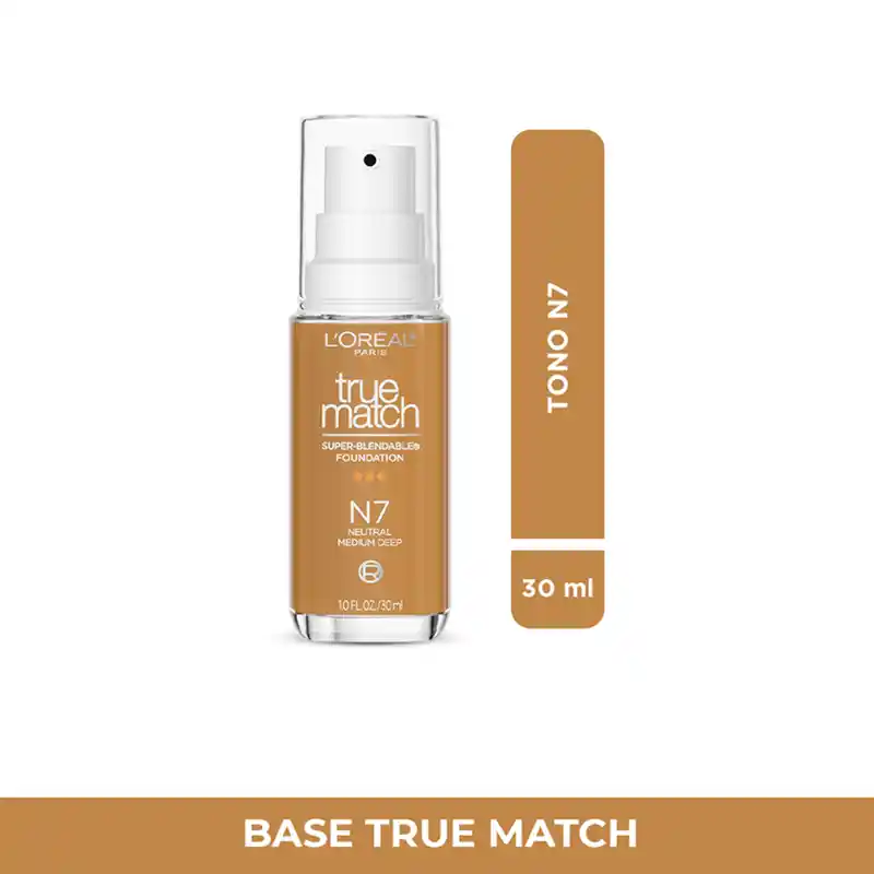 Base Líquida True Match N7 L'Oreal Paris - Tienda Novus