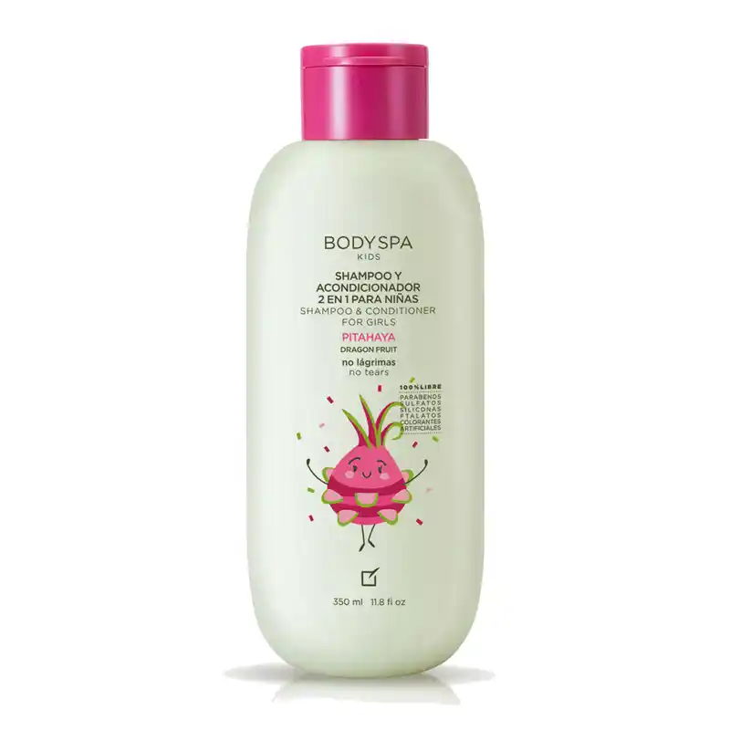 Shampoo y Acondicionador para Niñas Pitahaya Body Spa Kids - Tienda Novus