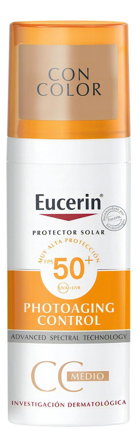 Eucerin Protector Solar Facial Photoaging Fps50 Medio 50ml - Tienda Novus